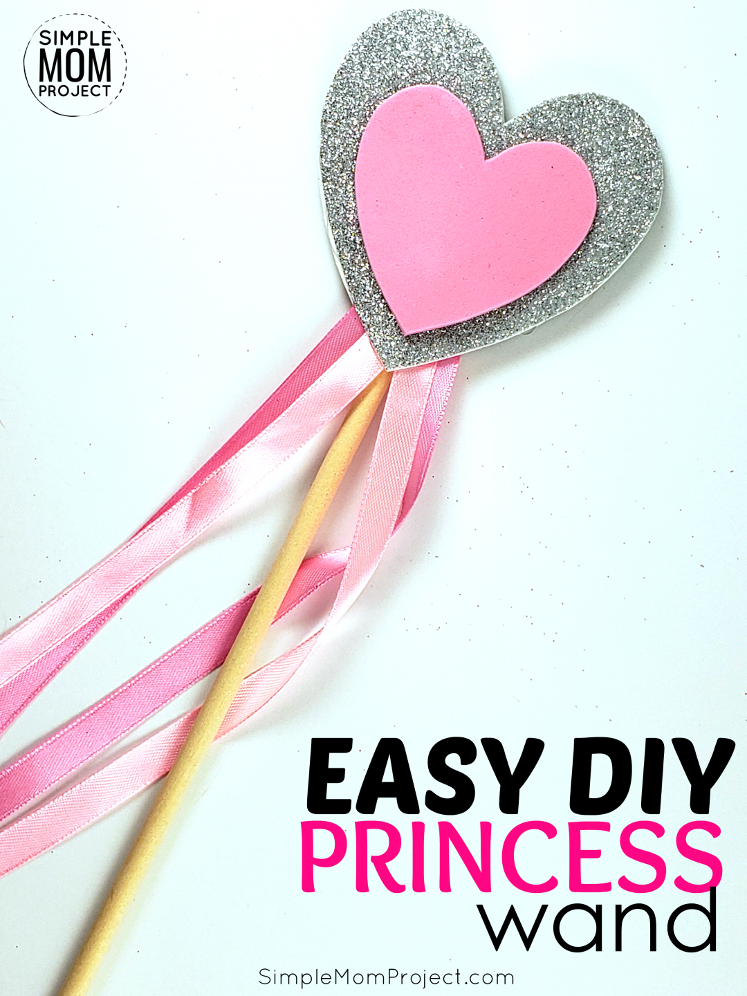Easy and Cute DiY Princess Heart Wand Tutorial