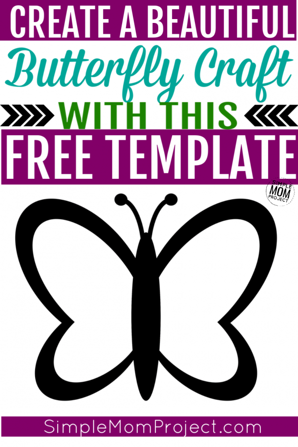 Free Printable Butterfly Templates - Simple Mom Project