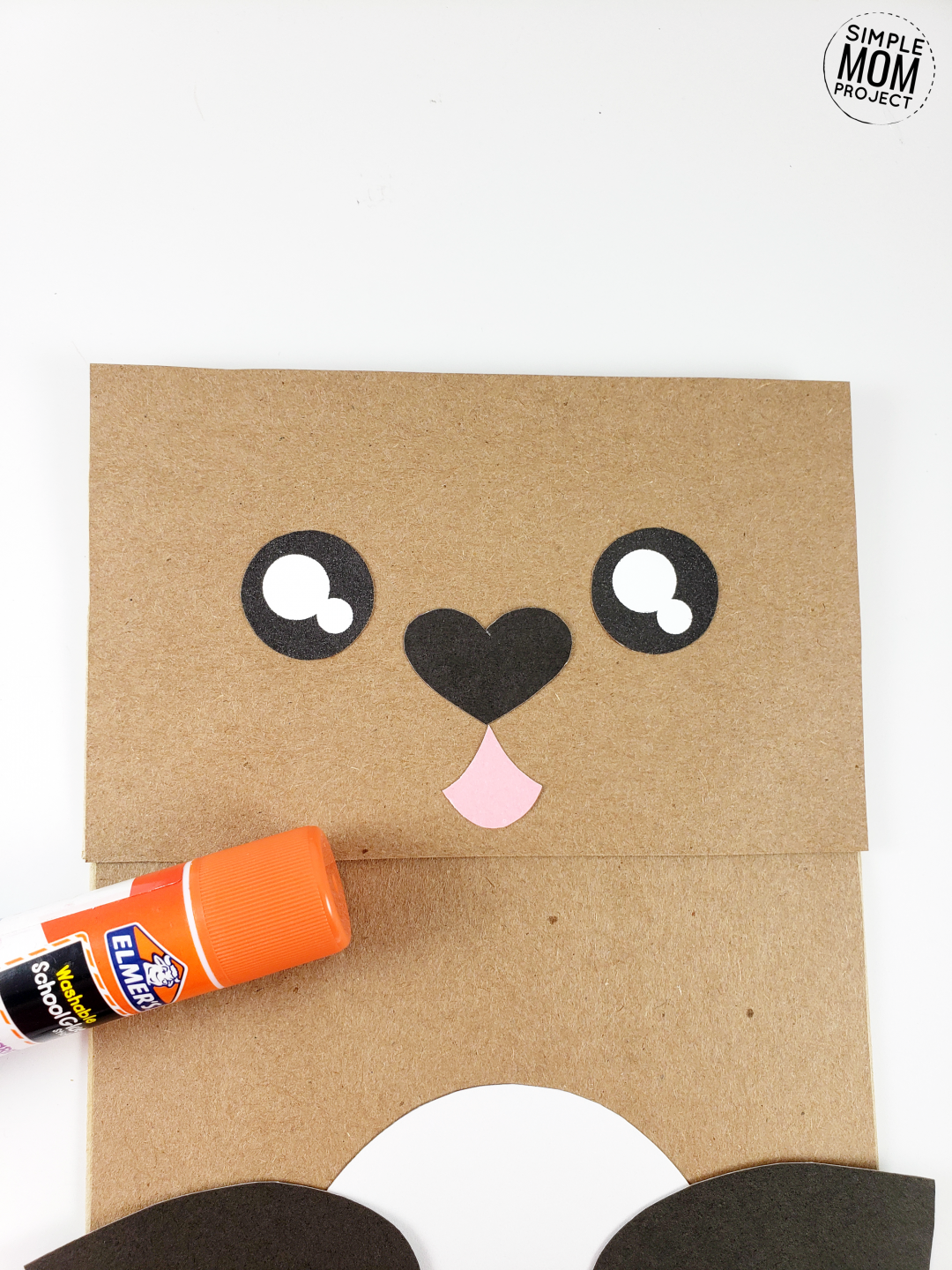Easy Diy Paper Bag Dog Puppet & Free Template – Simple Mom Project