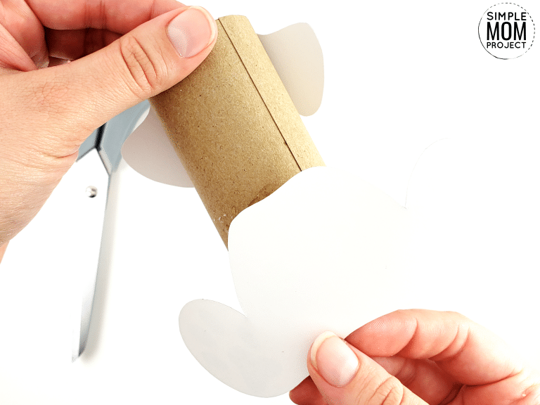 Toilet Paper Roll Dog Craft with Free Templates