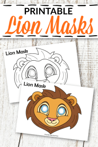 Free Printable Lion Craft Template – Simple Mom Project