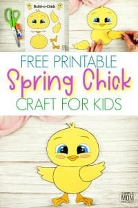 Free Printable Chicken Craft Template – Simple Mom Project