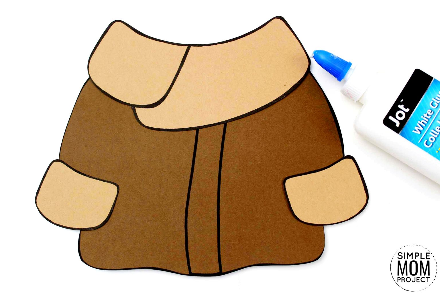 Build-a-Yoda Craft for Kids with a Free Printable Template – Simple Mom ...