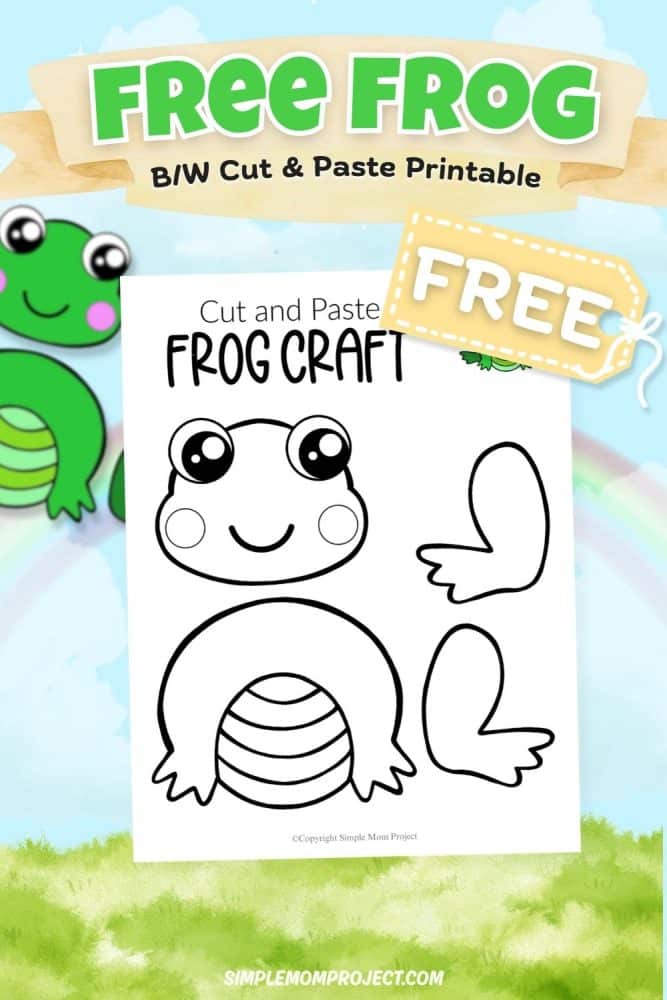Free Printable Frog Craft Template (Easy Activity for Kids) - Simple ...