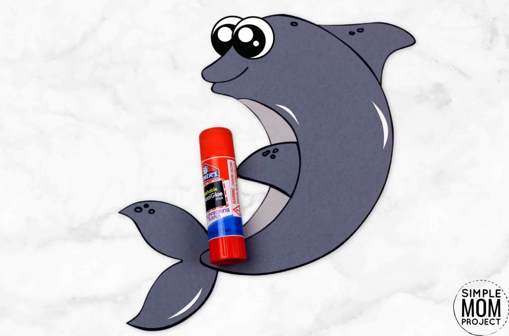 Free Printable Dolphin Craft for Kids - Simple Mom Project