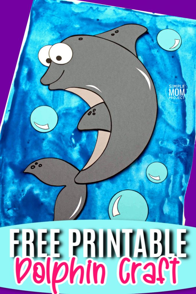 Free Printable Dolphin Craft for Kids - Simple Mom Project