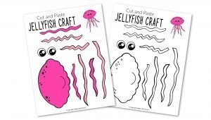 Ocean Cut and Paste Printable Templates Bundle – Simple Mom Project