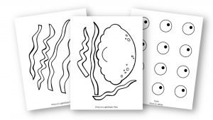 Easy DiY Jellyfish Craft with Free Jellyfish Template - Simple Mom Project