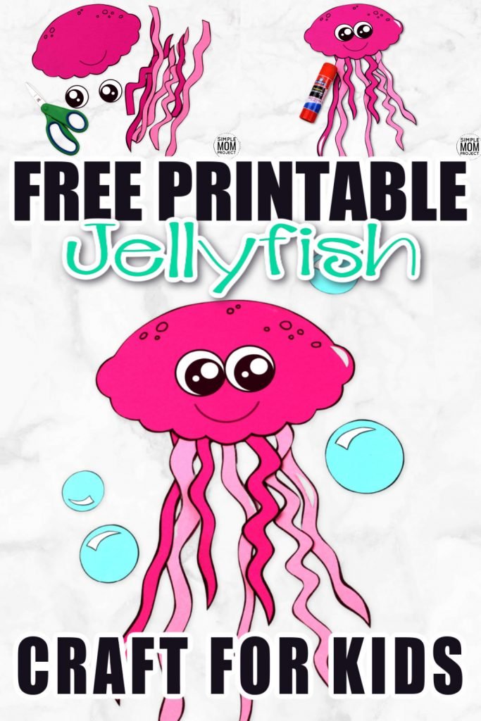 Easy DiY Jellyfish Craft with Free Jellyfish Template