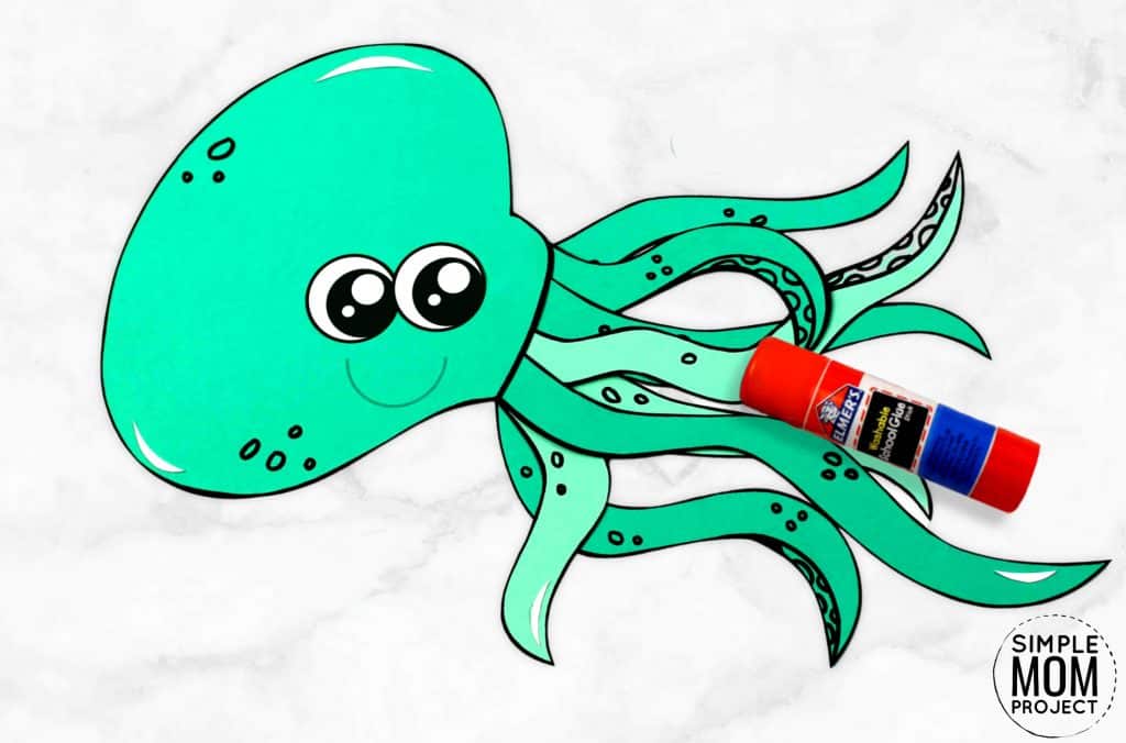 Adorable Octopus Ocean Animal Craft for Kids - Simple Mom Project