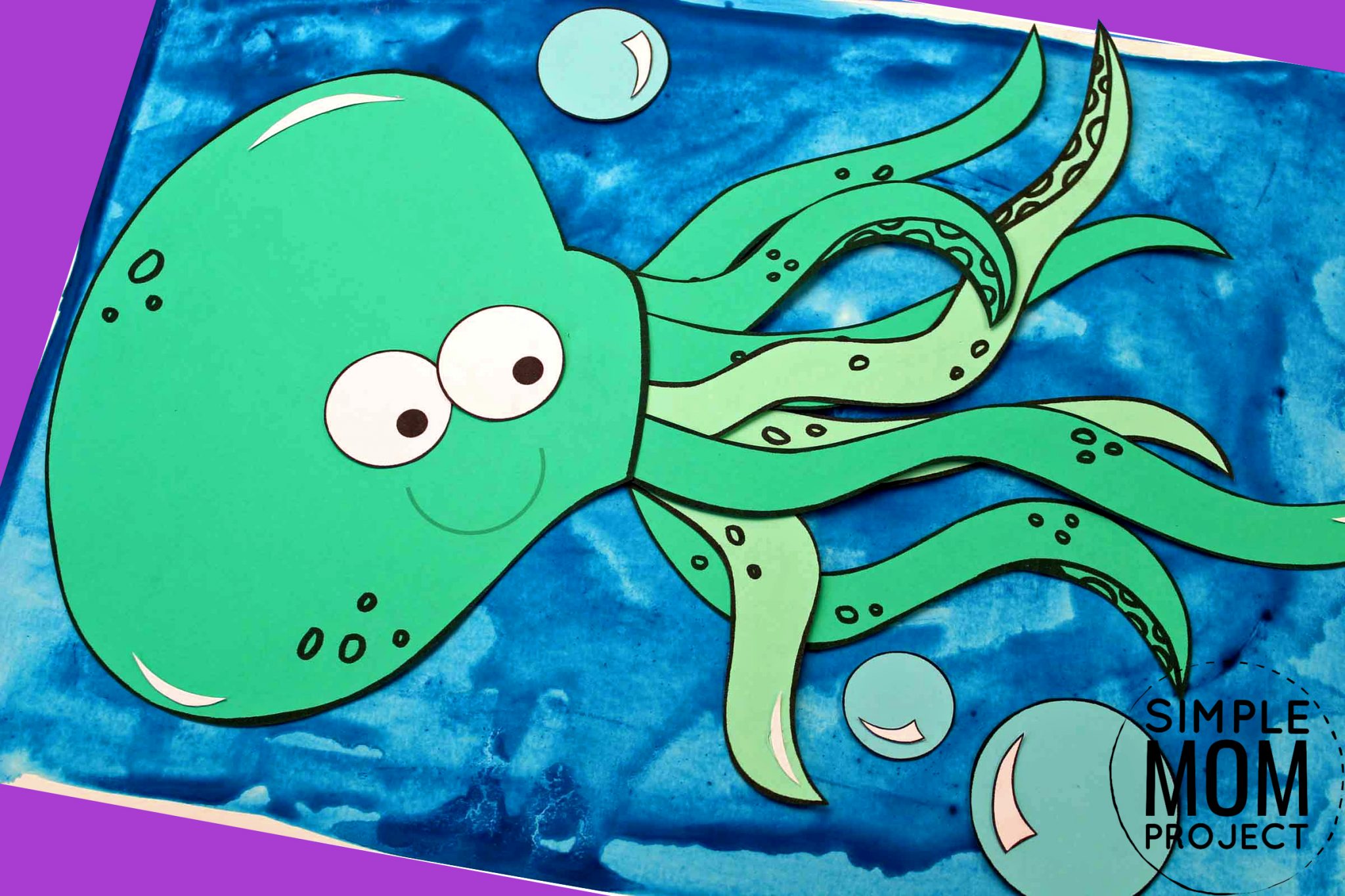 Adorable Octopus Ocean Animal Craft for Kids - Simple Mom Project