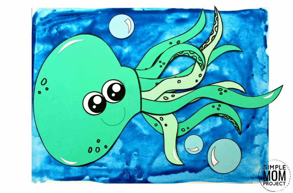 Adorable Octopus Ocean Animal Craft for Kids - Simple Mom Project