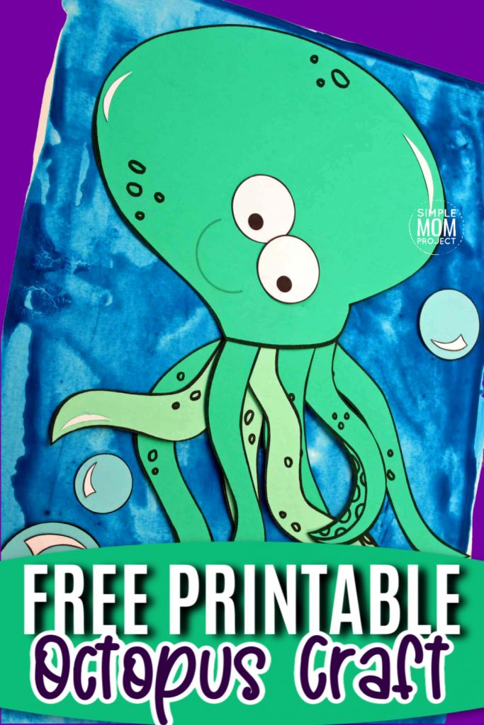 Adorable Octopus Ocean Animal Craft for Kids - Simple Mom Project