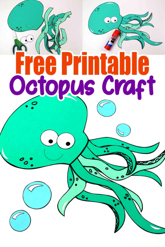 Adorable Octopus Ocean Animal Craft for Kids - Simple Mom Project