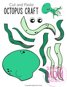 Adorable Octopus Ocean Animal Craft for Kids - Simple Mom Project