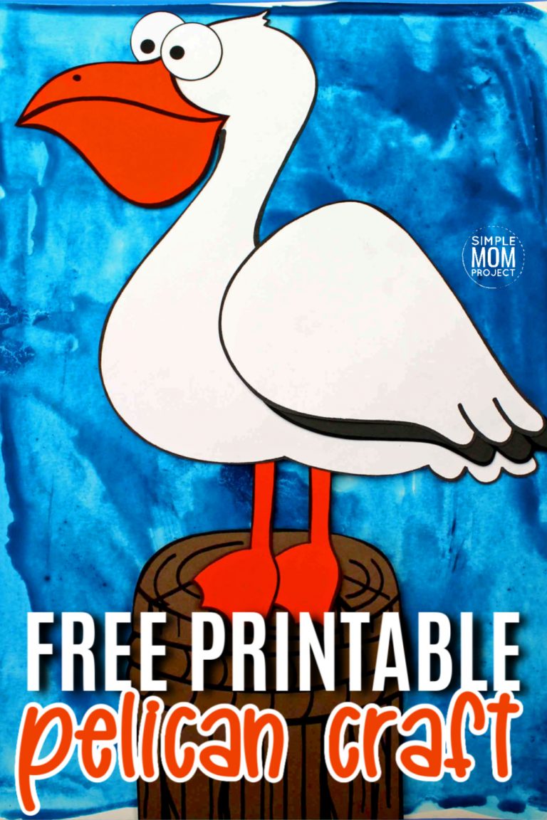 Fun Pelican Free Printable Craft for Kids - Simple Mom Project