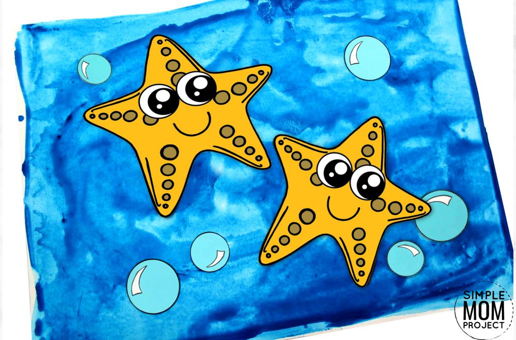Easy DiY Starfish Craft for Kids with Free Template – Simple Mom Project