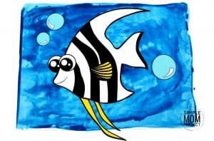Easy DiY Angelfish Craft Printable with Free Template – Simple Mom Project