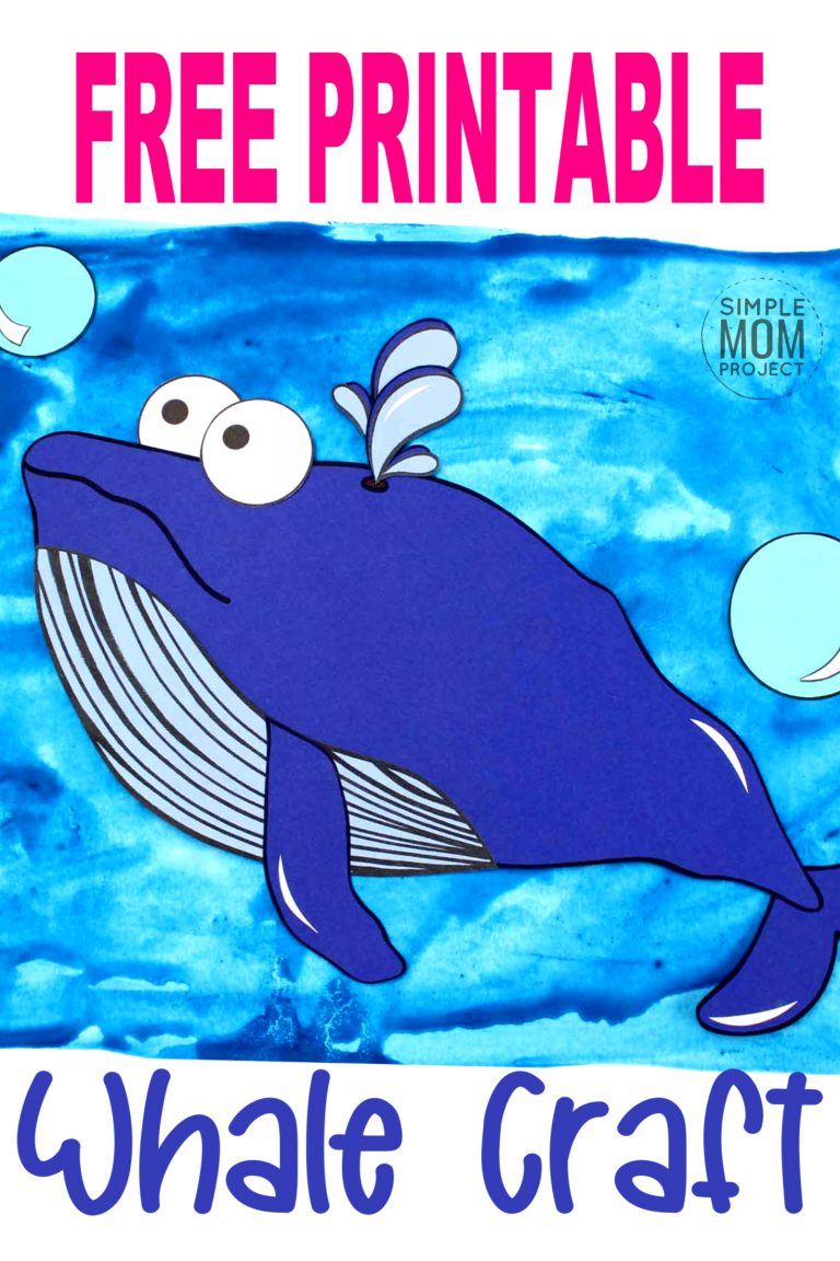 Easy DiY Squid Craft for Kids with Free Squid Template