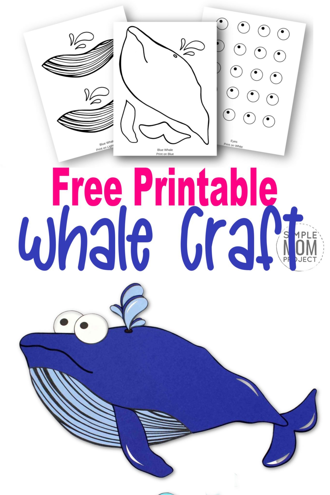 Easy DiY Squid Craft for Kids with Free Squid Template