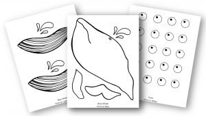 Easy DiY Blue Whale Craft for Kids with Free Whale Template - Simple ...