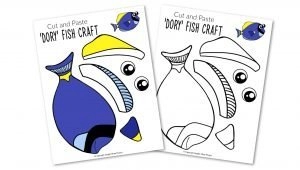 Ocean Cut and Paste Printable Templates Bundle – Simple Mom Project
