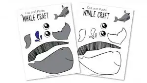 Ocean Cut and Paste Printable Templates Bundle – Simple Mom Project