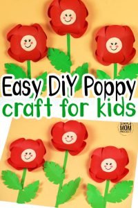 Easy Poppy Crafts for Kids – Simple Mom Project