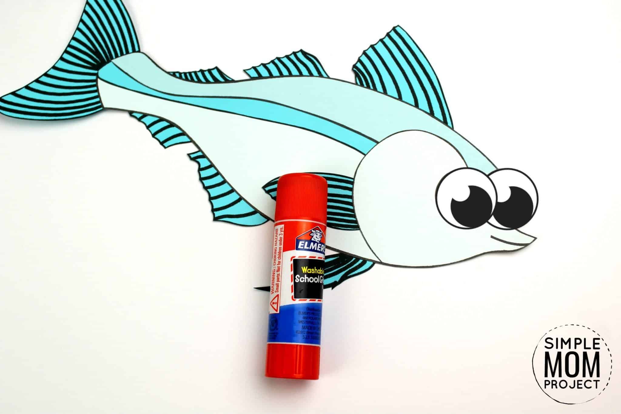 Free Printable Arctic Cod Fish Craft for Kids
