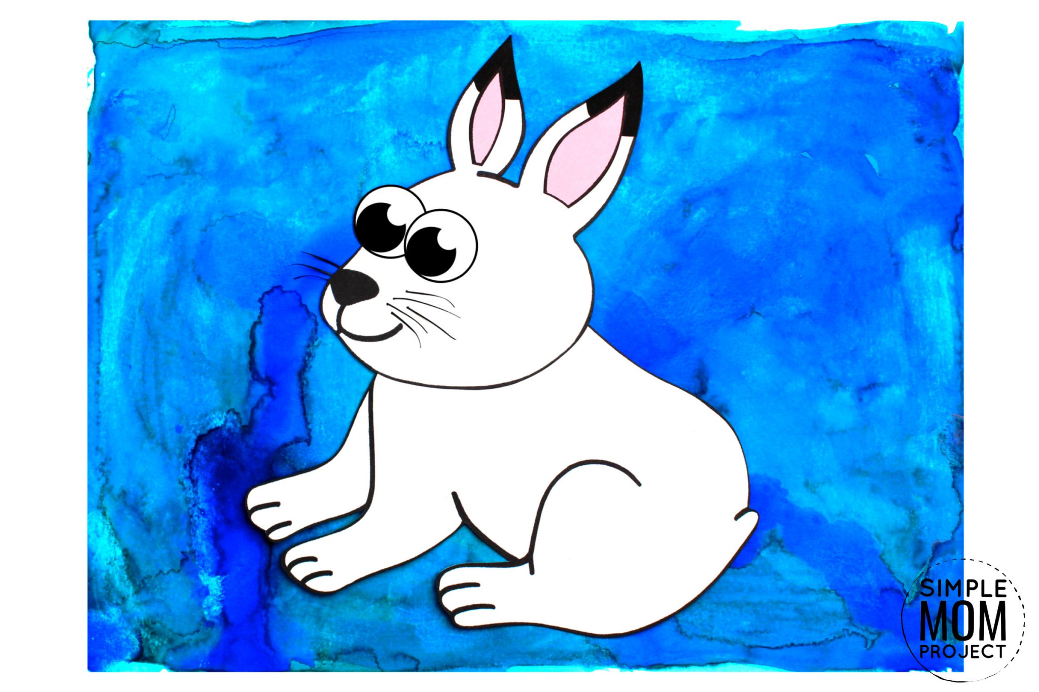 Free Printable Arctic Hare Craft for Kids with Template