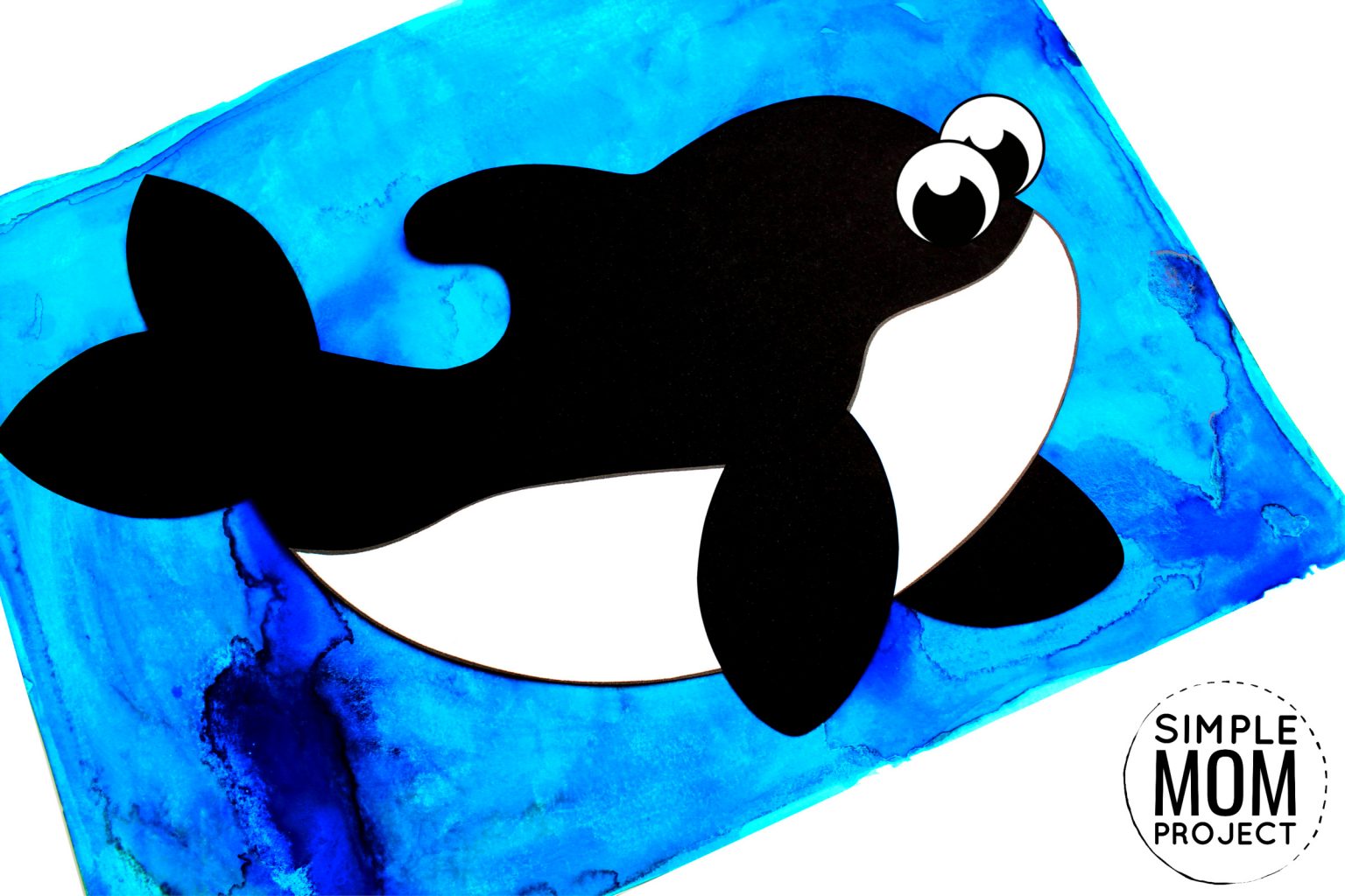 Easy DiY Killer Whale Orca Craft for Kids - Simple Mom Project