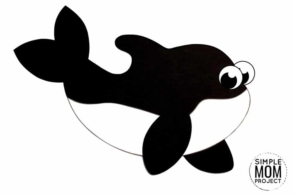 Easy DiY Killer Whale Orca Craft for Kids - Simple Mom Project