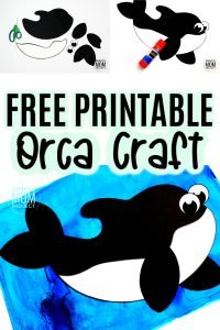 Easy DiY Killer Whale Orca Craft for Kids – Simple Mom Project