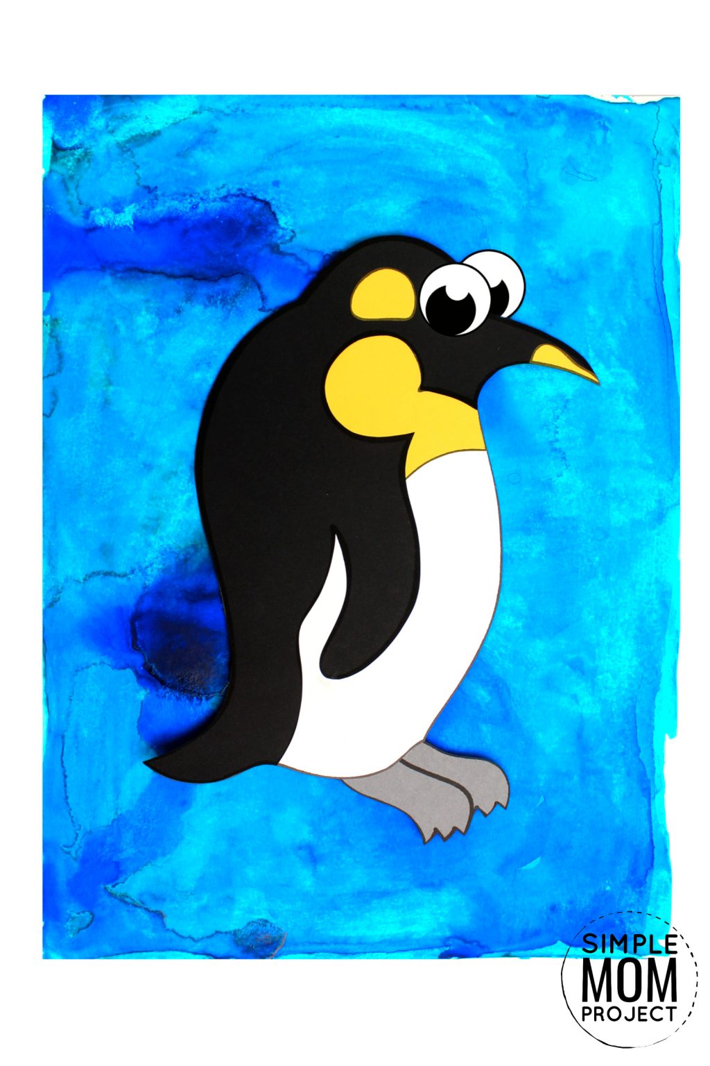 Easy Arctic Penguin Craft for Kids with Free Template - Simple Mom Project