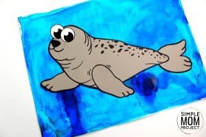 Easy Arctic Seal Craft for Kids – Free Printable Template