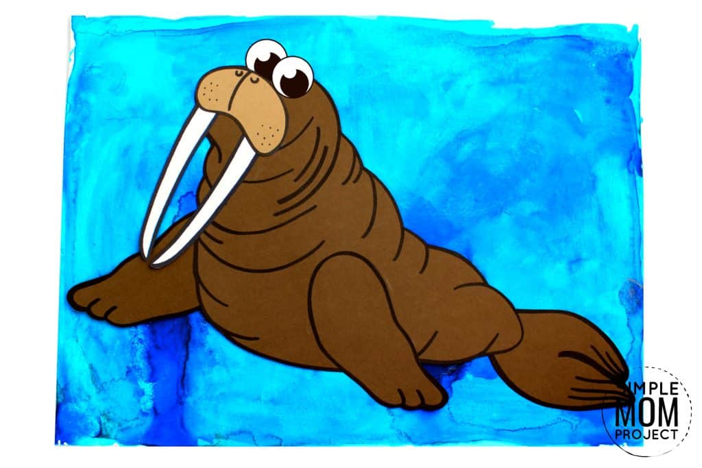 Free Printable Walrus Craft for Kids - Simple Mom Project