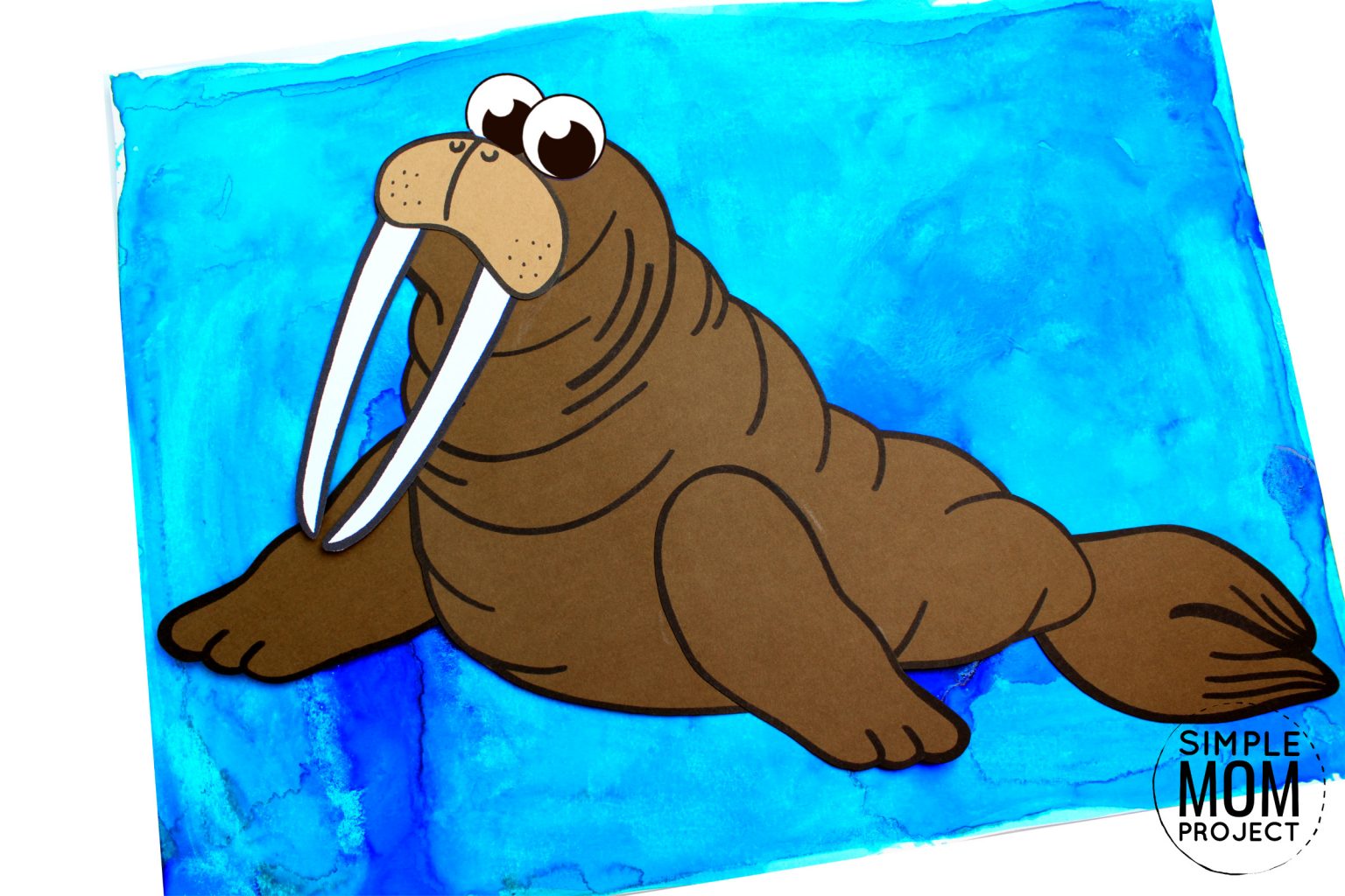 Free Printable Walrus Craft for Kids - Simple Mom Project