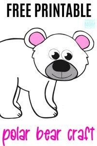 Easy Polar Bear Arctic Animal Craft for Kids – Simple Mom Project