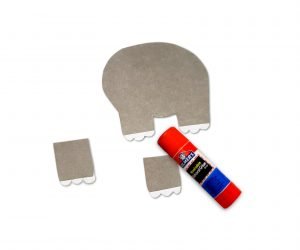 Easy DiY Cut and Paste Elephant Craft for Kids