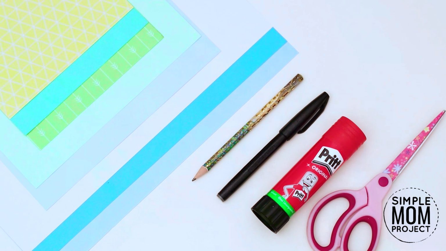 Easy Preschool Sailboat Paper Craft for Kids - Simple Mom Project