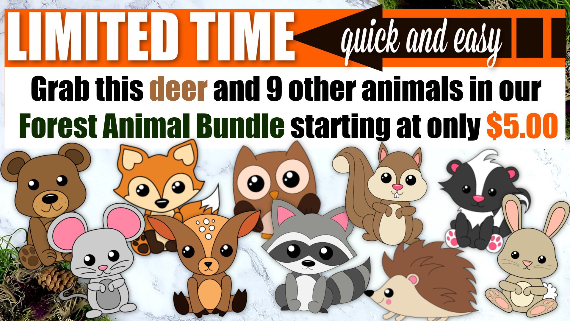 Free Printable Cut and Paste Deer Craft for Kids with Free Deer Template