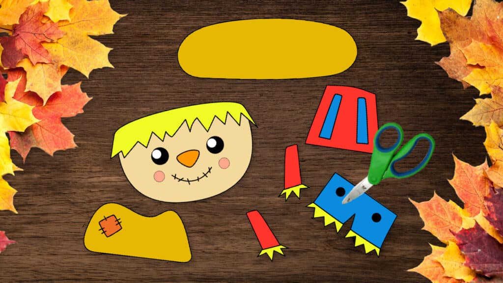 Free Printable Scarecrow Craft Template - Simple Mom Project