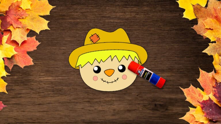 Free Printable Scarecrow Craft Template - Simple Mom Project