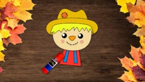 Free Printable Scarecrow Craft Template - Simple Mom Project
