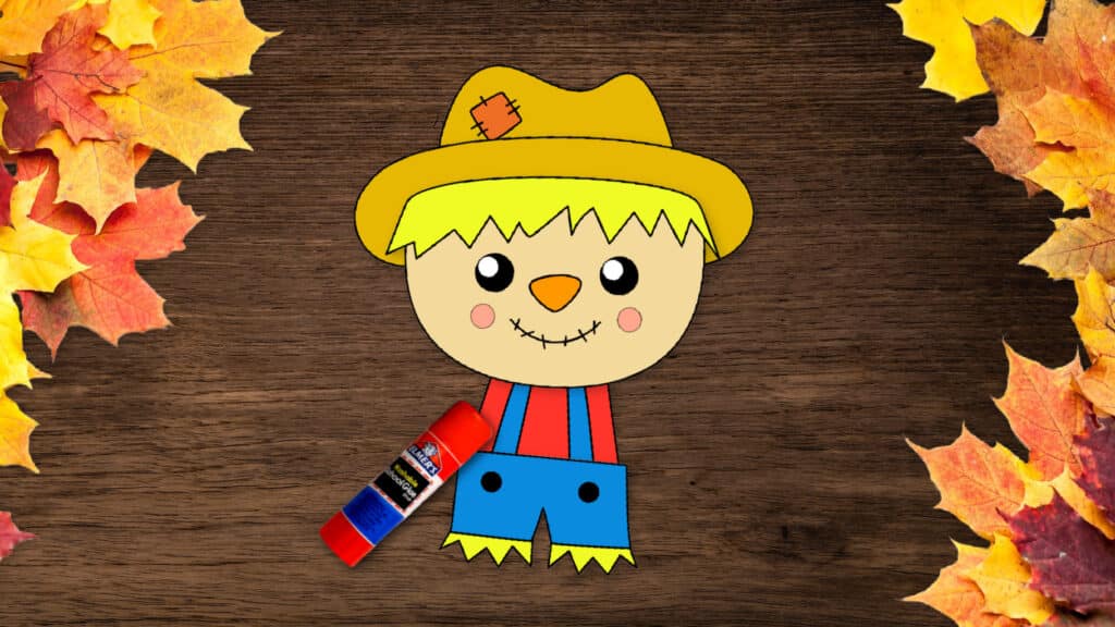 Free Printable Scarecrow Craft Template - Simple Mom Project