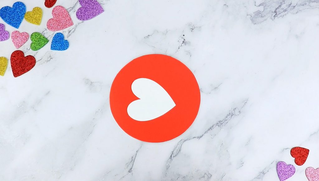 Free Printable Cut and Paste Heart Fish Craft with Fish Template