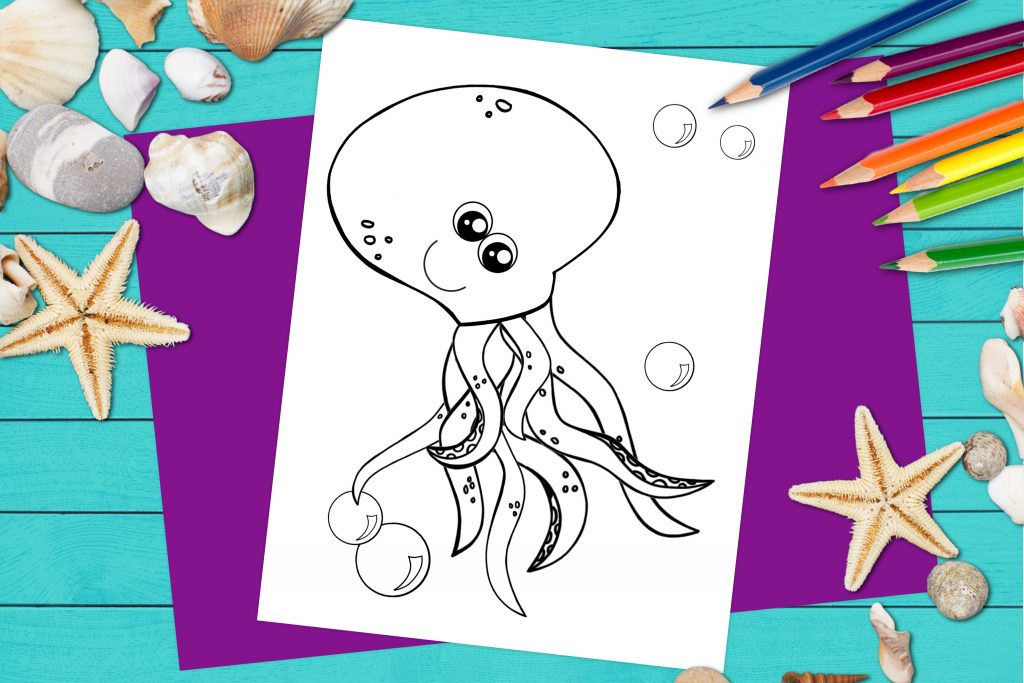 Printable Ocean Animal Templates - Simple Mom Project