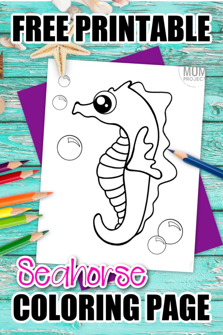 Free Printable Eel Coloring Page – Simple Mom Project