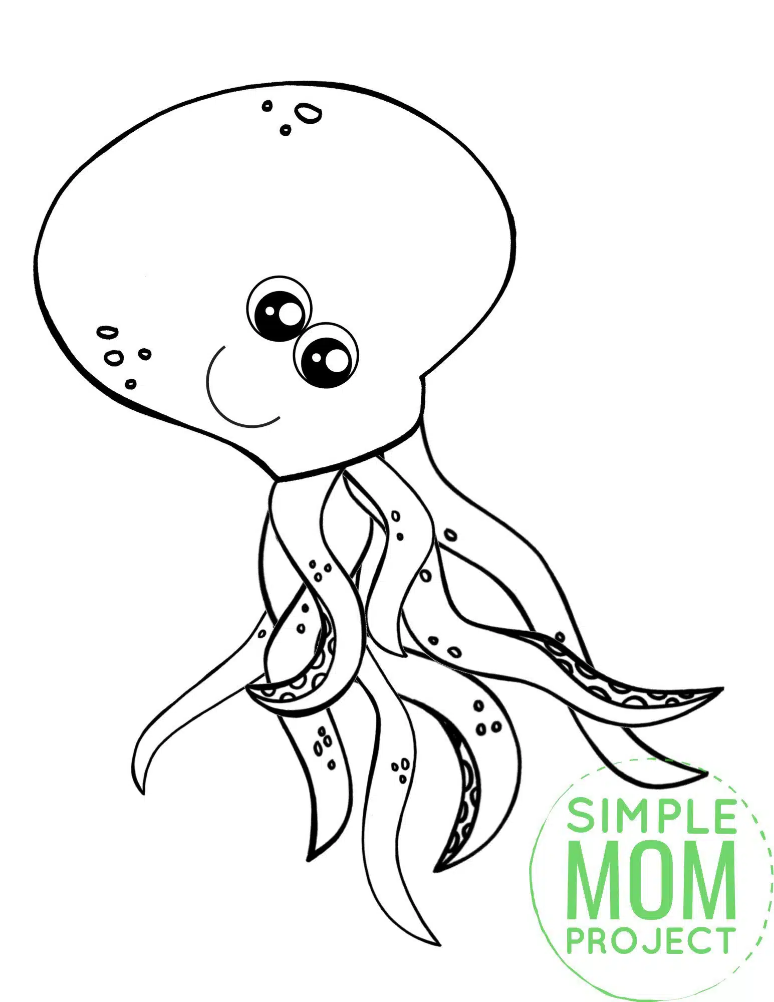Printable Ocean Animal Templates – Simple Mom Project
