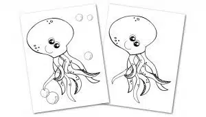 Ocean Animal Printable Templates Bundle – Simple Mom Project